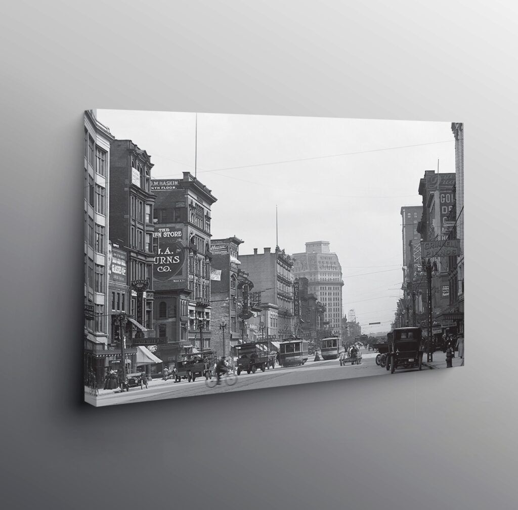 Detroit Michigan 1910 - Útilmente